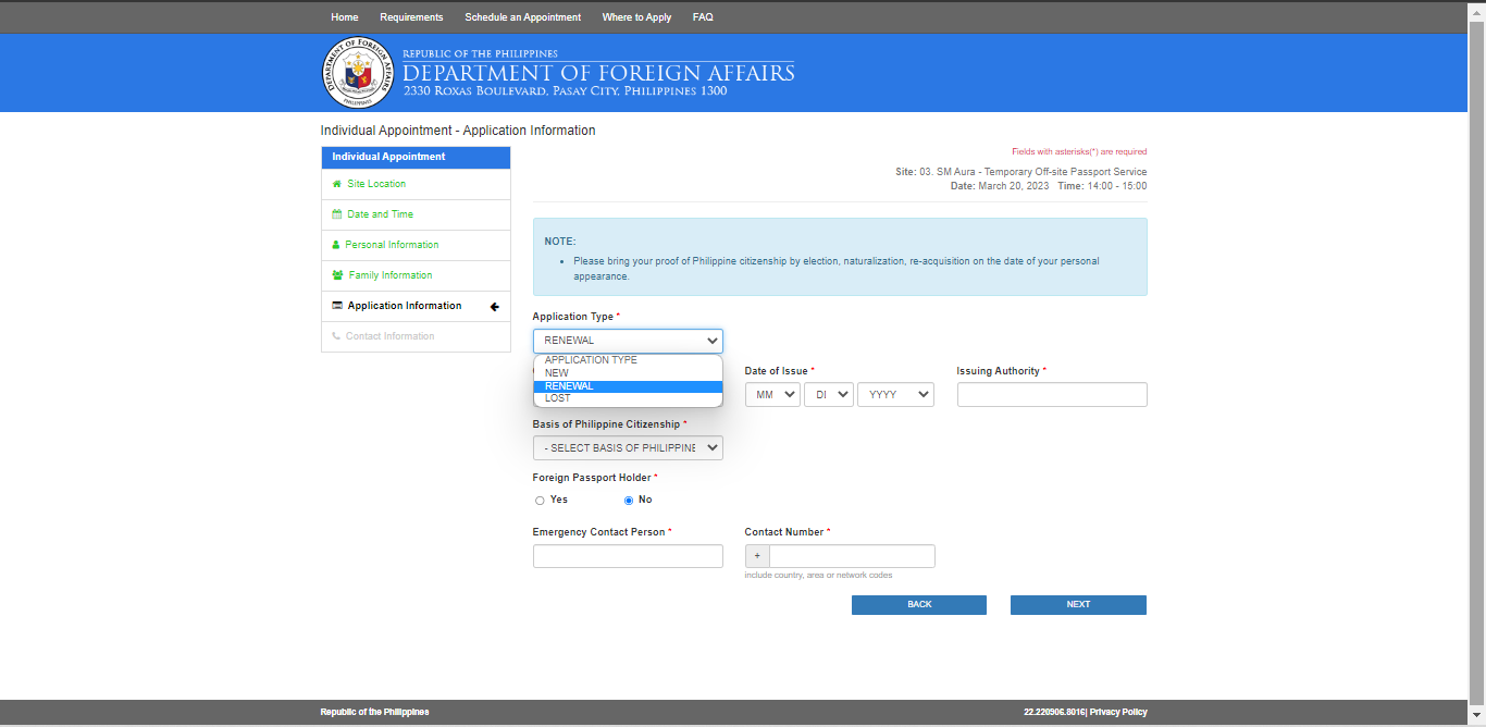 Updated Guide on Scheduling your Passport Appointment Online