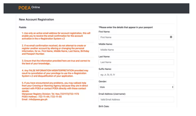 8 Steps on How to Register in POEA e-Registration this 2024
